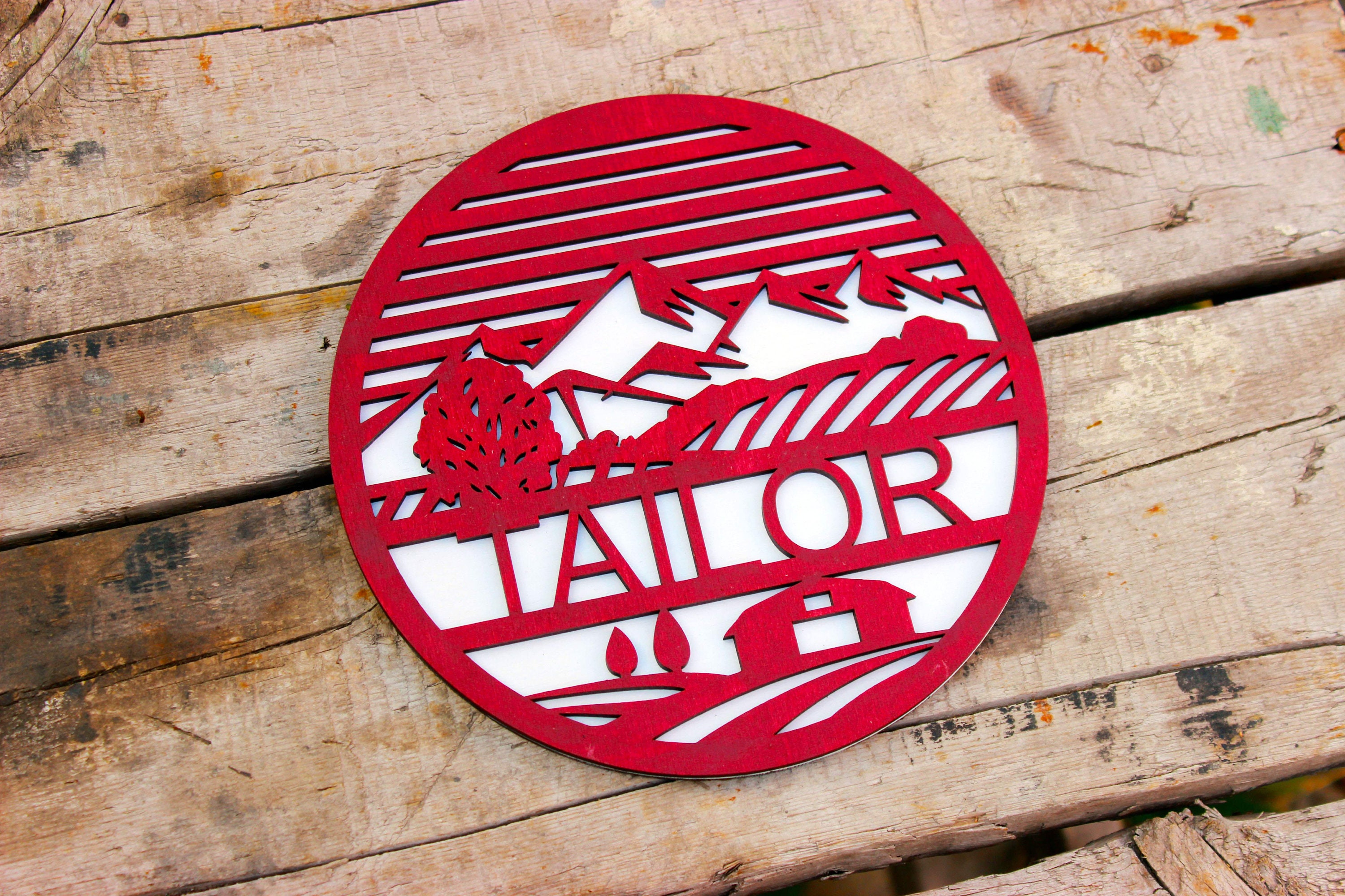 Farm Decor Sign Papercut Cutting File Laser Cut Farming Dxf - Etsy