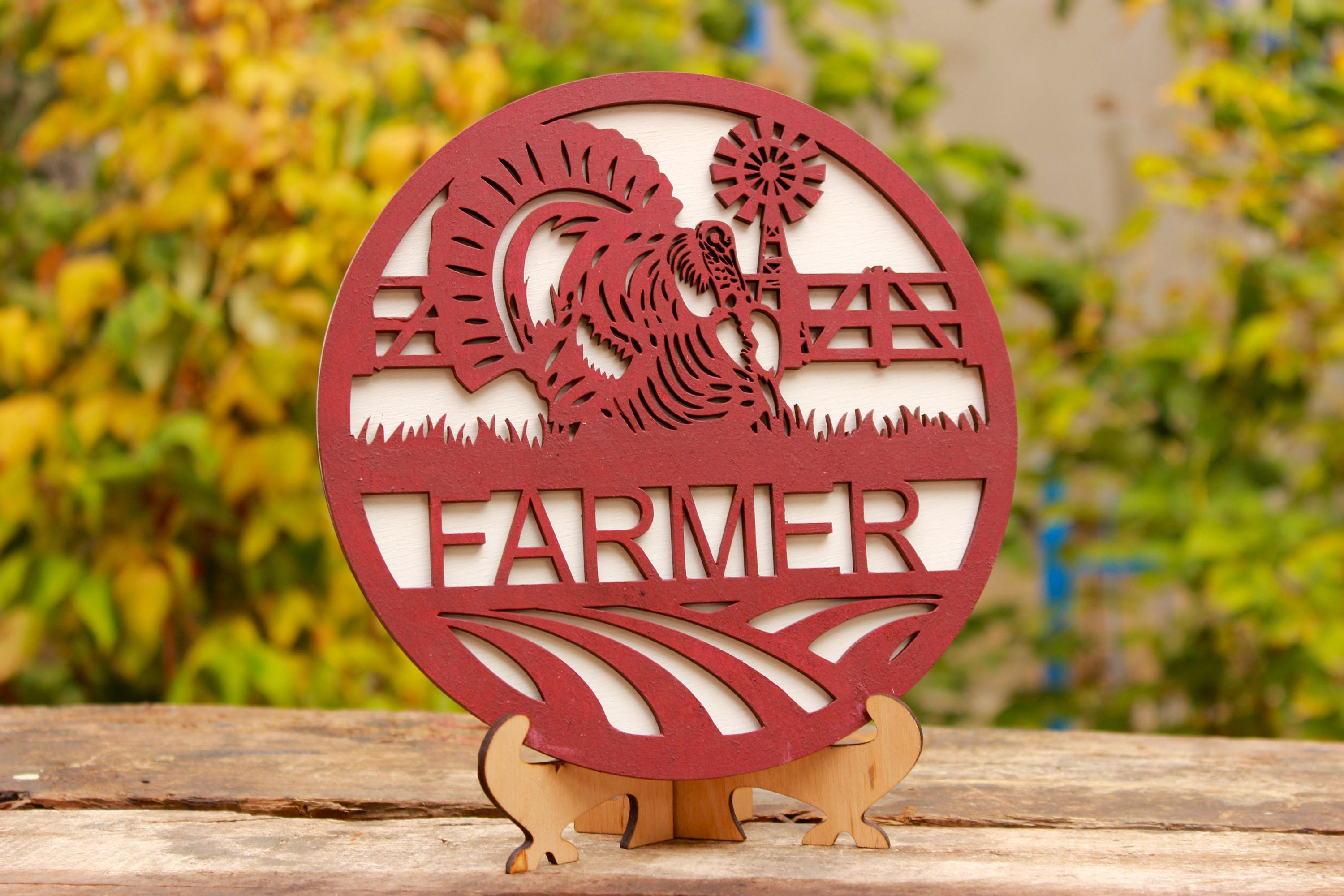 Farm animals life scene Cut Files svgf files for glowforge | Etsy