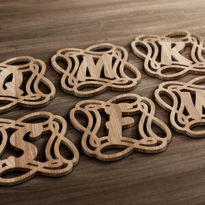 Glowforge Alphabet, Glowforge Letters A-Z Svg,monogram,wedding,alphabet ...