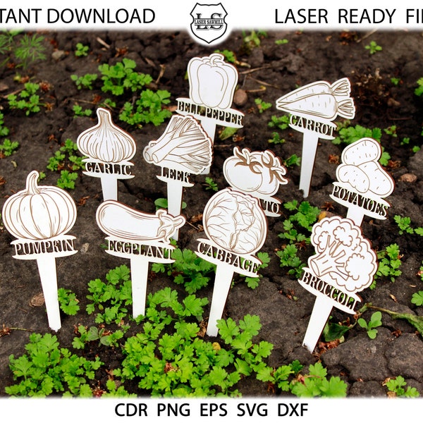 Garden Labels - Etsy