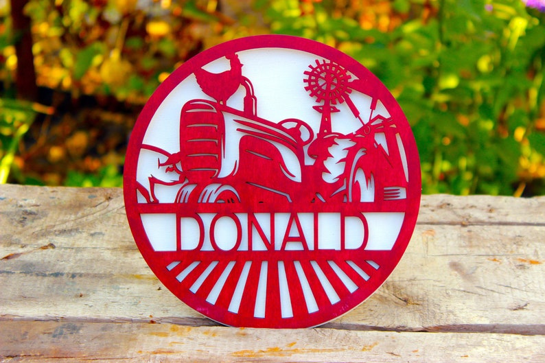 Tractor Monogram Svg Farmer Monogram Svg Farming Monogram - Etsy