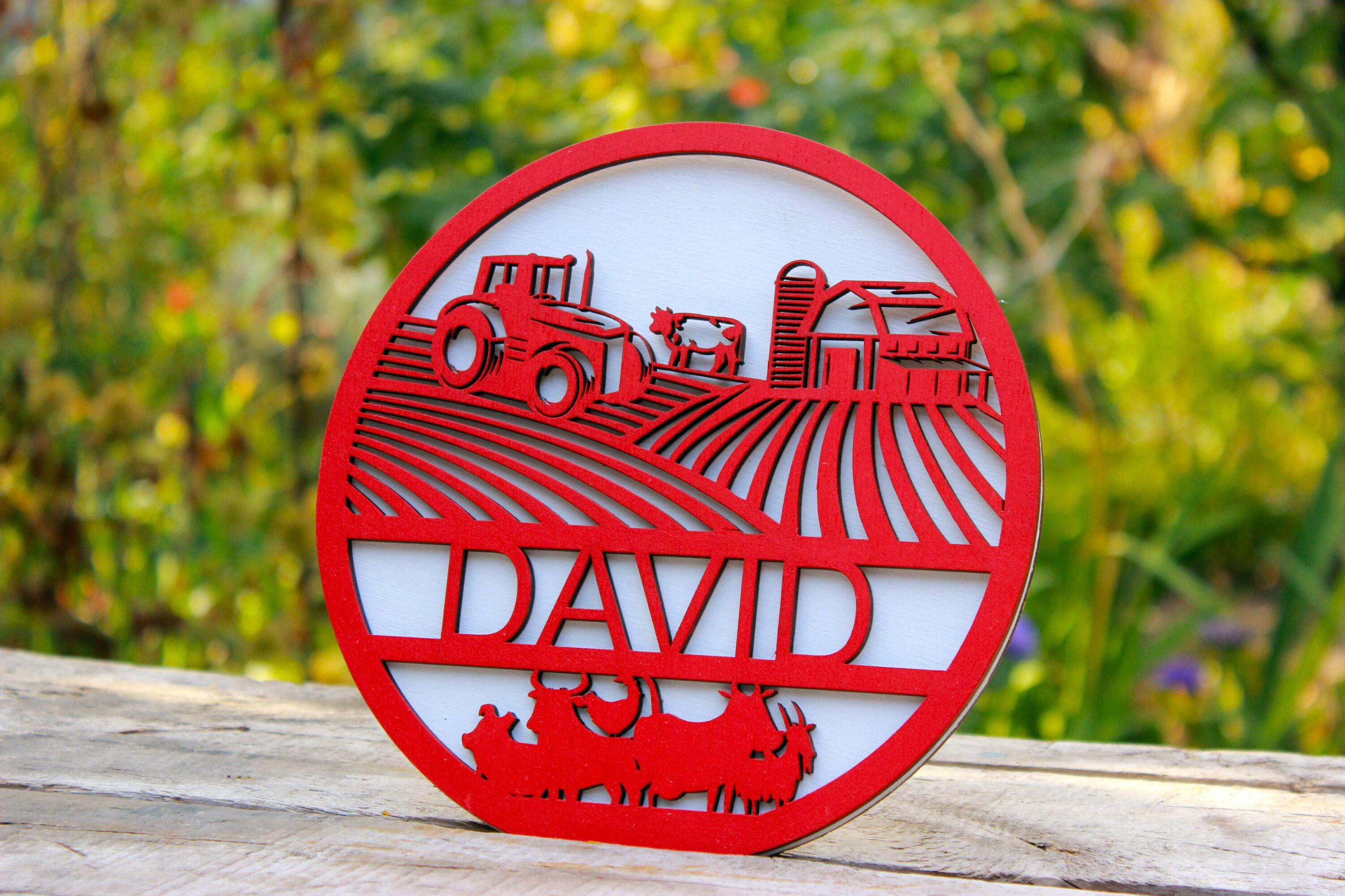 Tractor Monogram Svg Farmer Monogram Svg Farming Monogram | Etsy