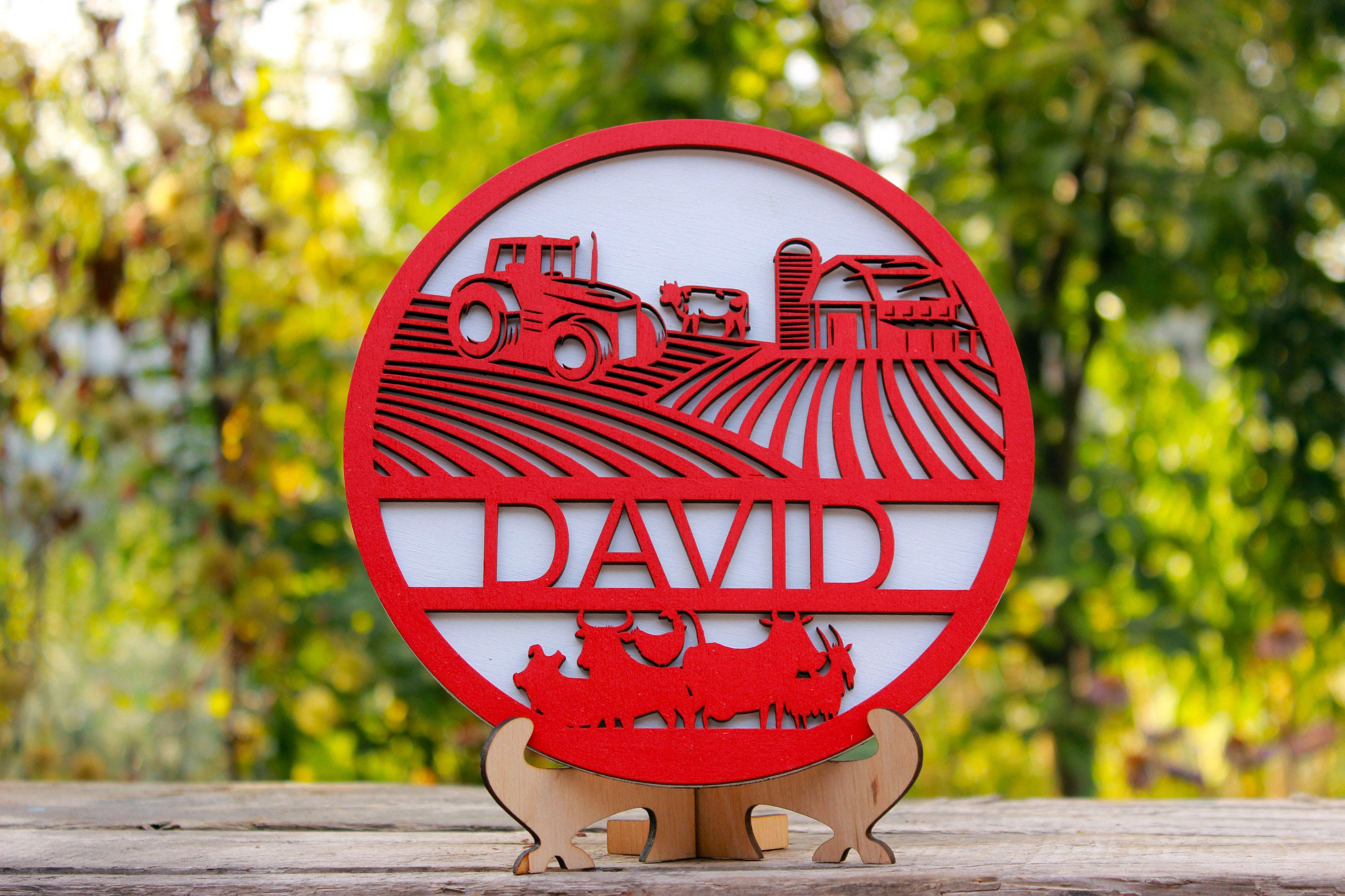 Tractor Monogram Svg Farmer Monogram Svg Farming Monogram | Etsy