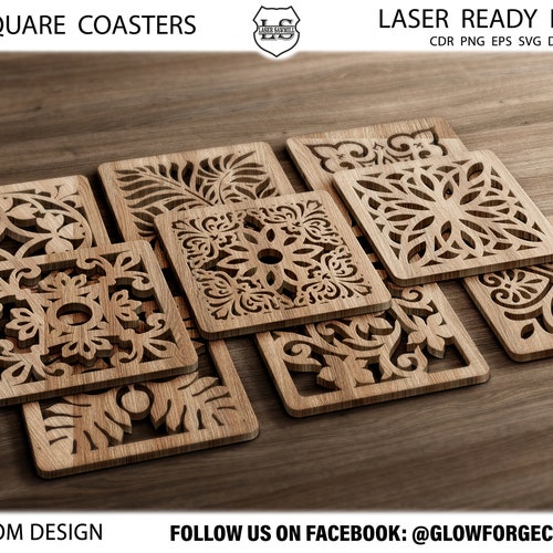 Coaster Box SVG - Etsy