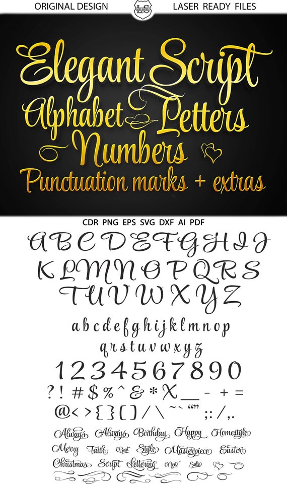 Elegant Alphabet