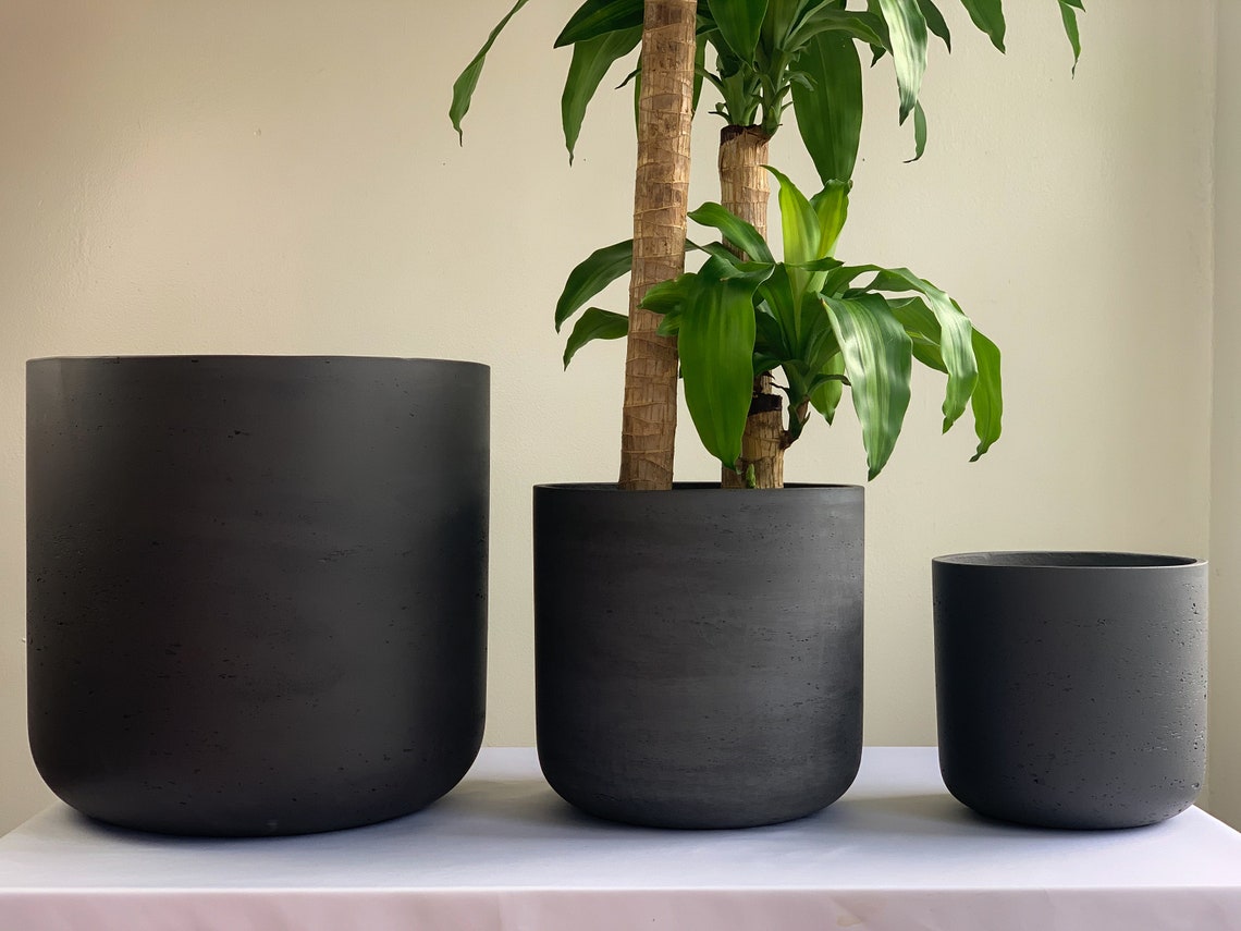 XXL Planter Extra Large Planter Concrete Pot Floor Planter - Etsy
