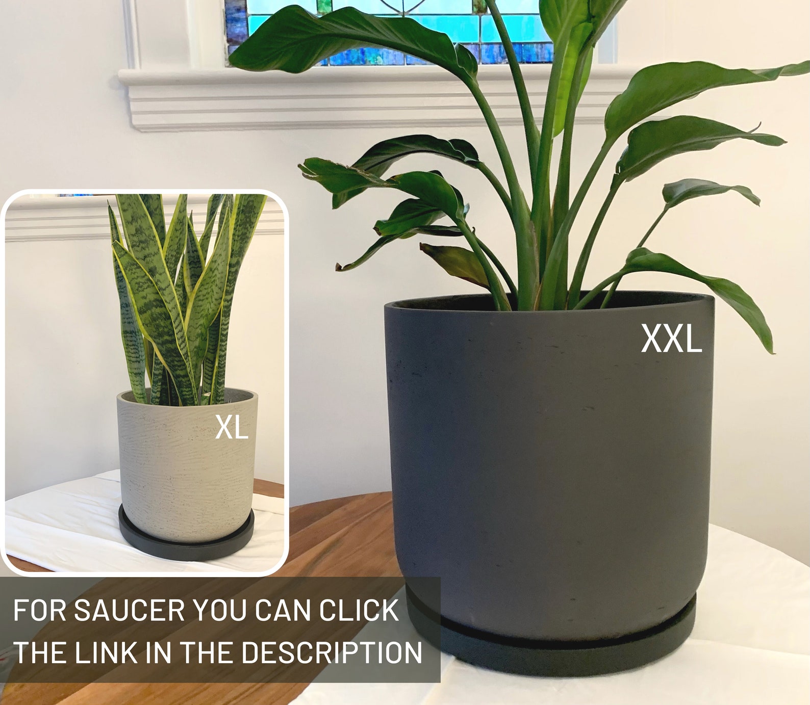 XXL Planter Extra Large Planter Concrete Pot Floor Planter - Etsy