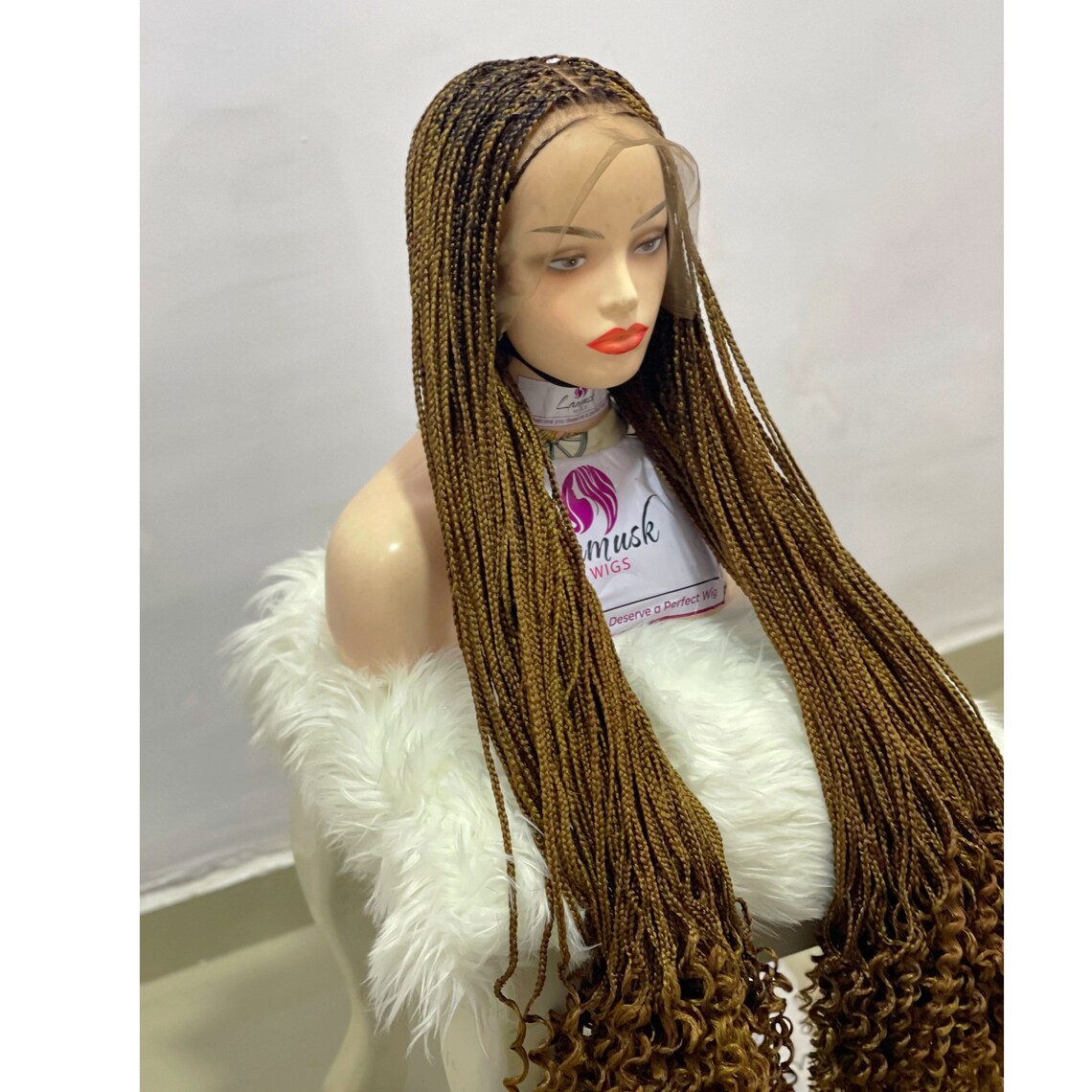 40 Inches Long Braid Goddess Braid Box Braid Wig Braided - Etsy