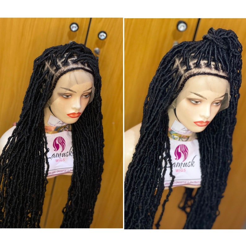 Extended Locs 36 Inches Nu Locs Wigs for Black Woken - Etsy