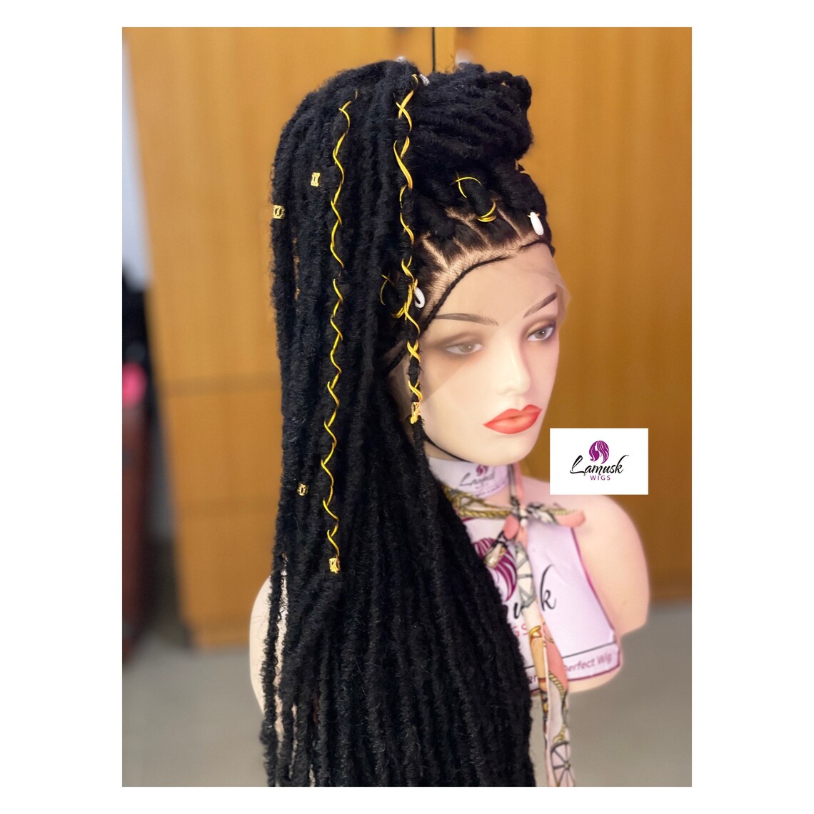 Distressed Faux Locs Dreadlocks Wig Rasta Locs Goddess Locs - Etsy
