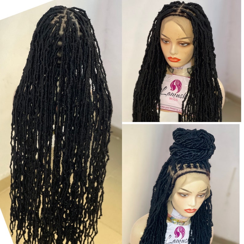 Extended Locs 36 Inches Nu Locs Wigs for Black Woken - Etsy