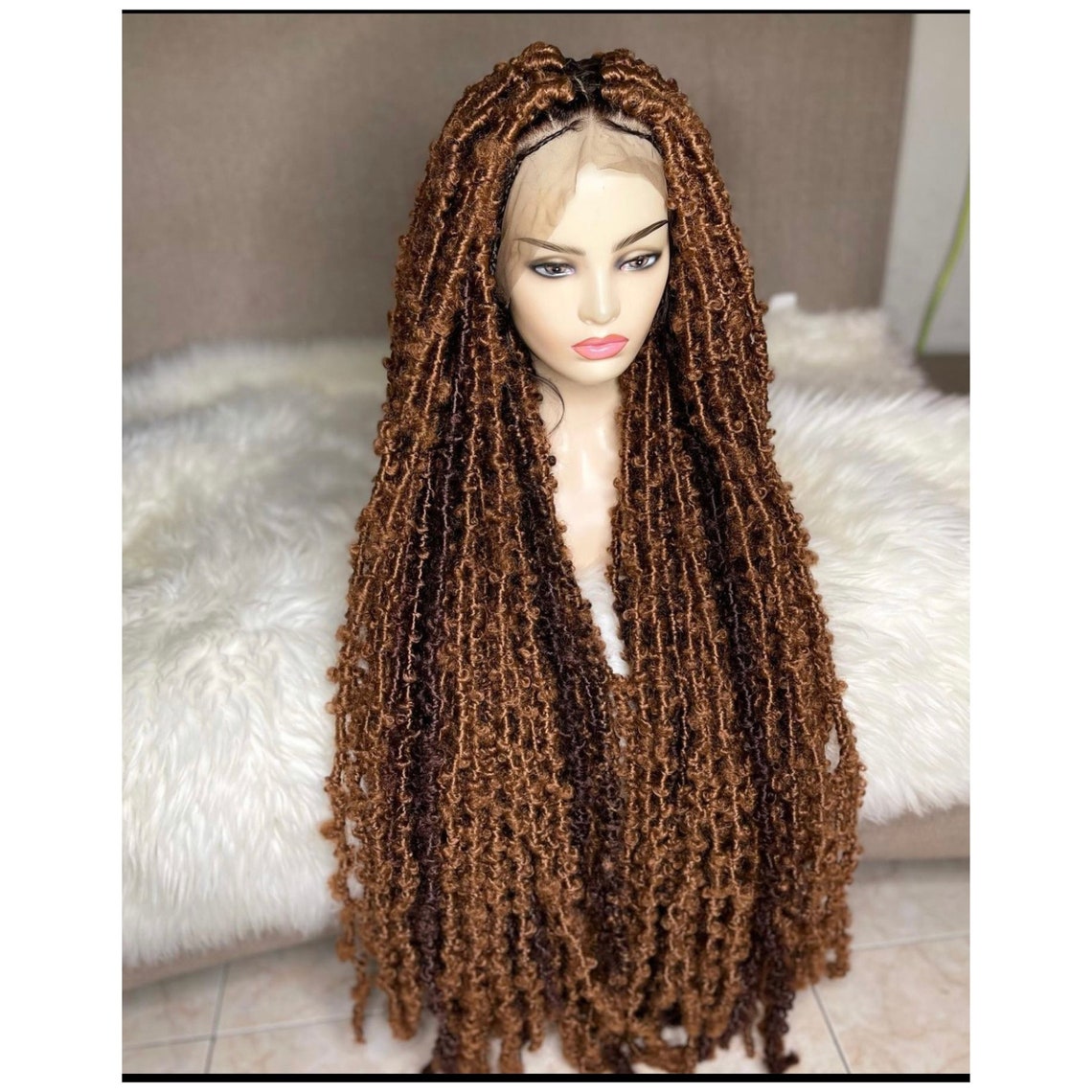 1b/33 Butterfly Locs Messy Locs Textured Locs Wig for Black - Etsy