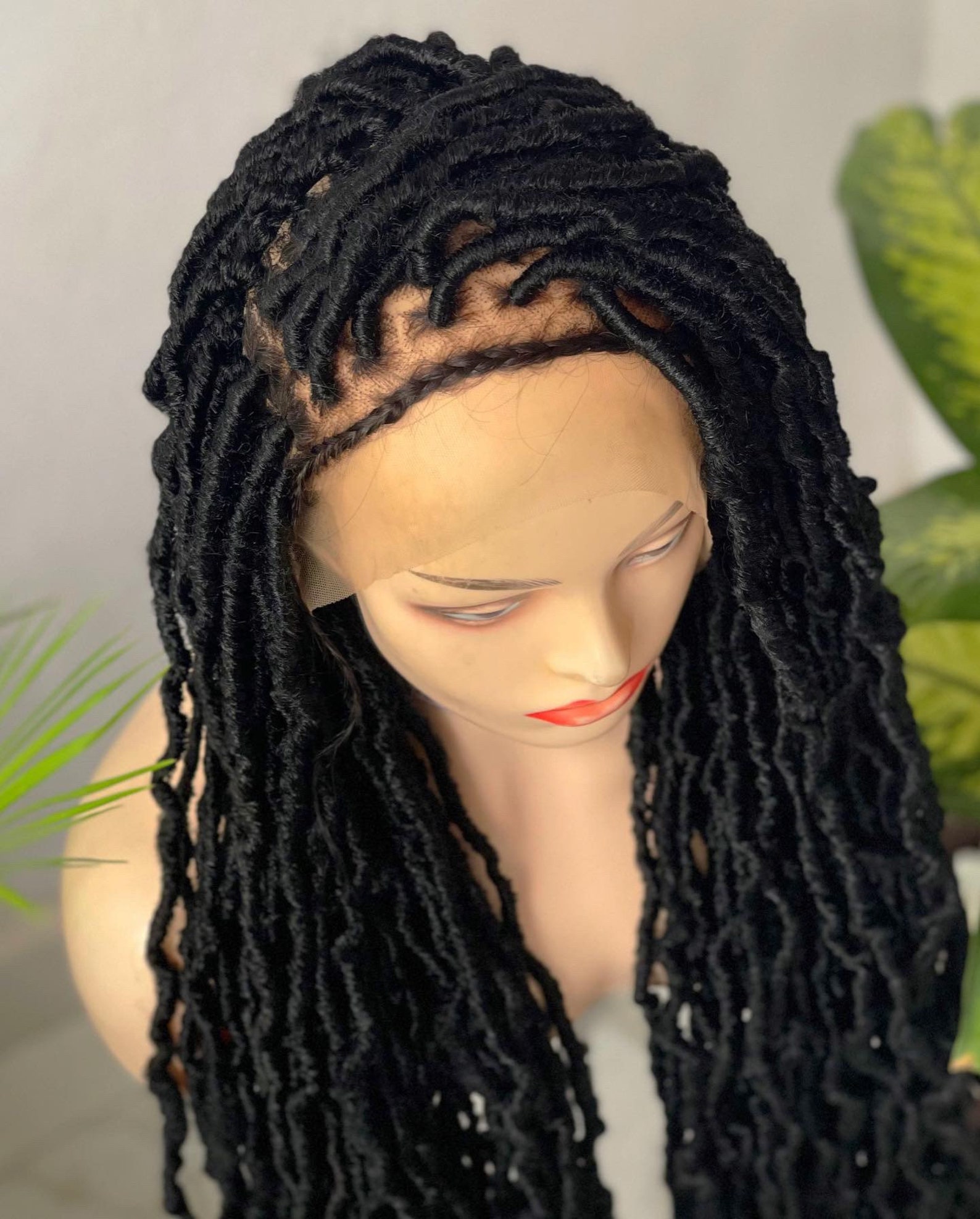 Extended Locs 36 Inches Nu Locs Wigs for Black Woken - Etsy