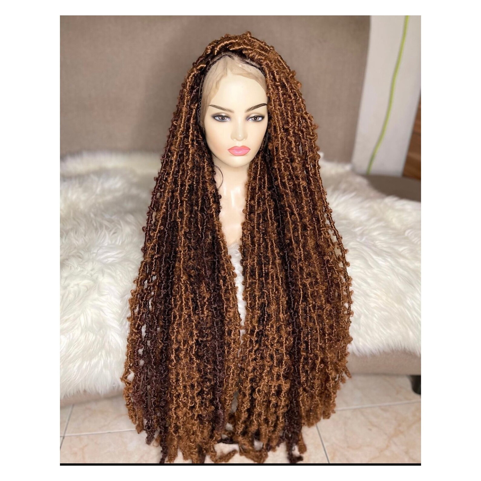 1b/33 Butterfly Locs, Messy Locs, Textured Locs Wig for Black Women ...