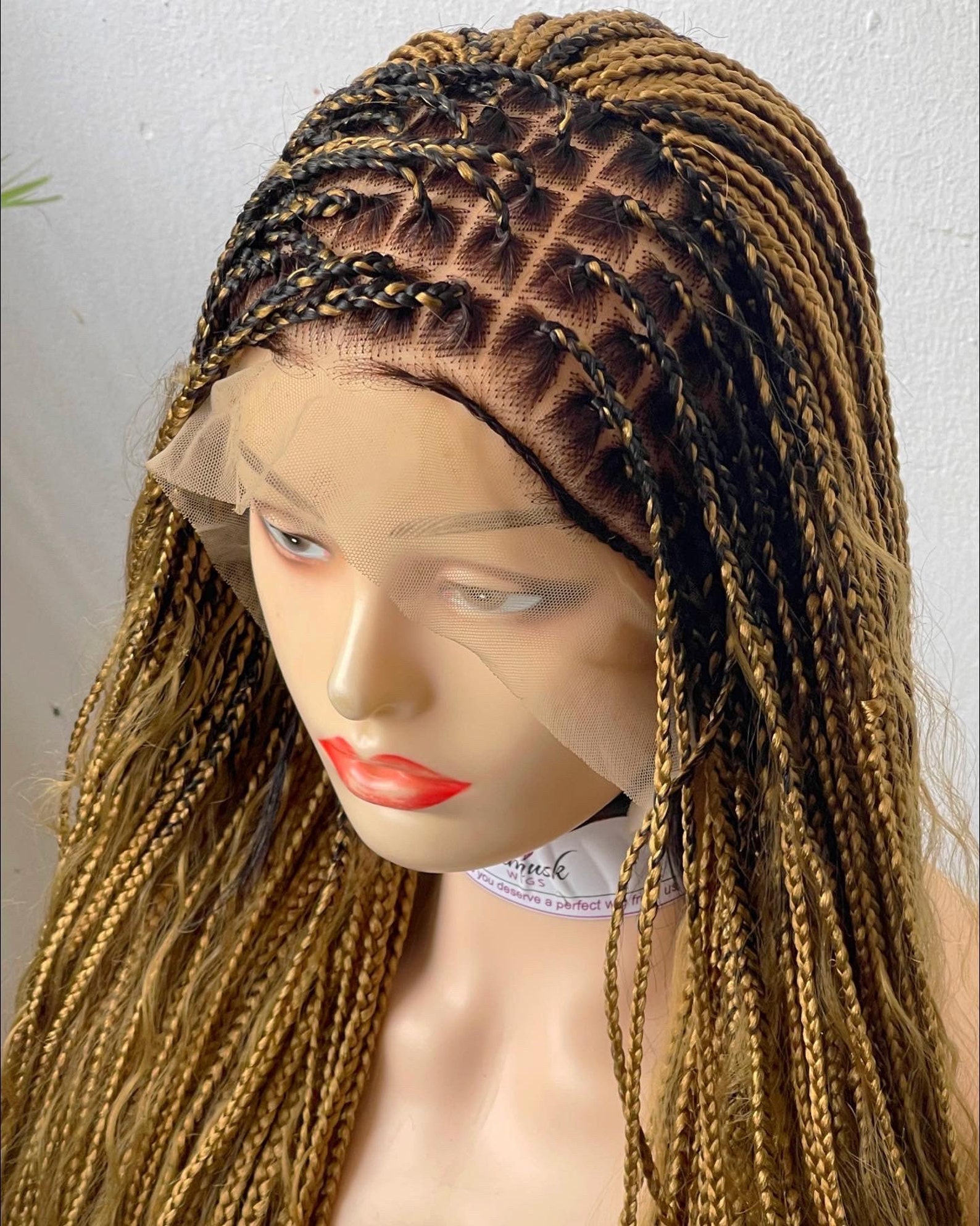 Goddess Braid Wig Wigs for Black Women Braided Wig - Etsy
