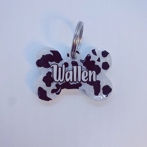 Cow Print Tags - Etsy