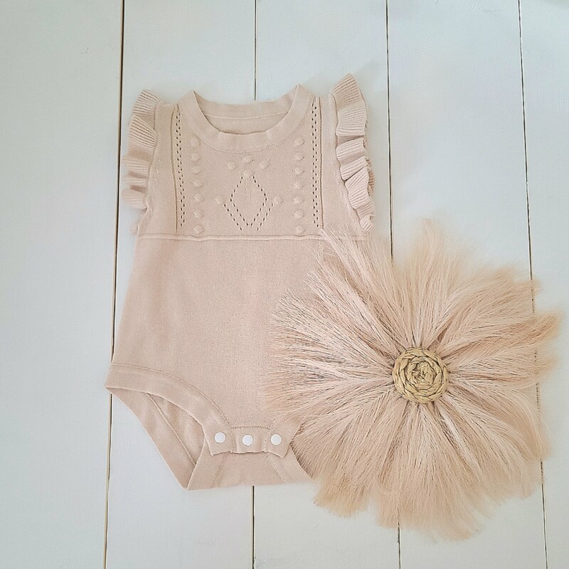 Baby Girl Ruffle Romper - Etsy