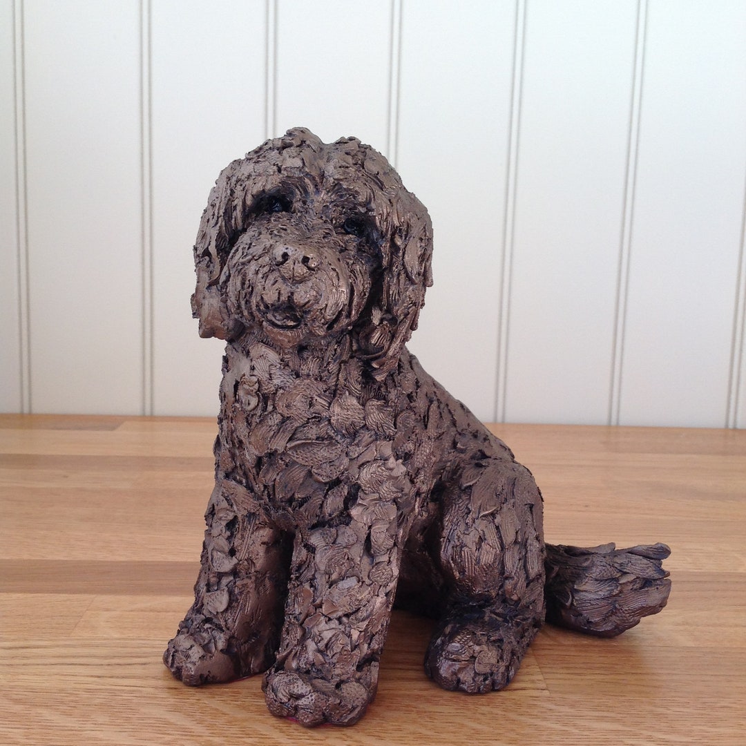 Lucy Cockapoo Bronze Frith Sculpture by Adrain Tinsley - Etsy