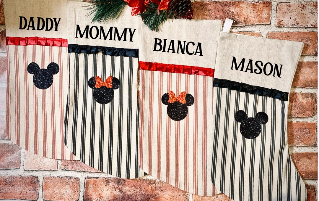 Personalized Character Christmas Stocking - Etsy