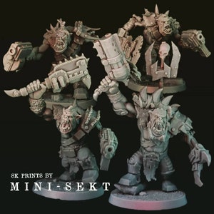 Beast Ork Boys X 10 | Kiborks | Orcskrazy - Etsy