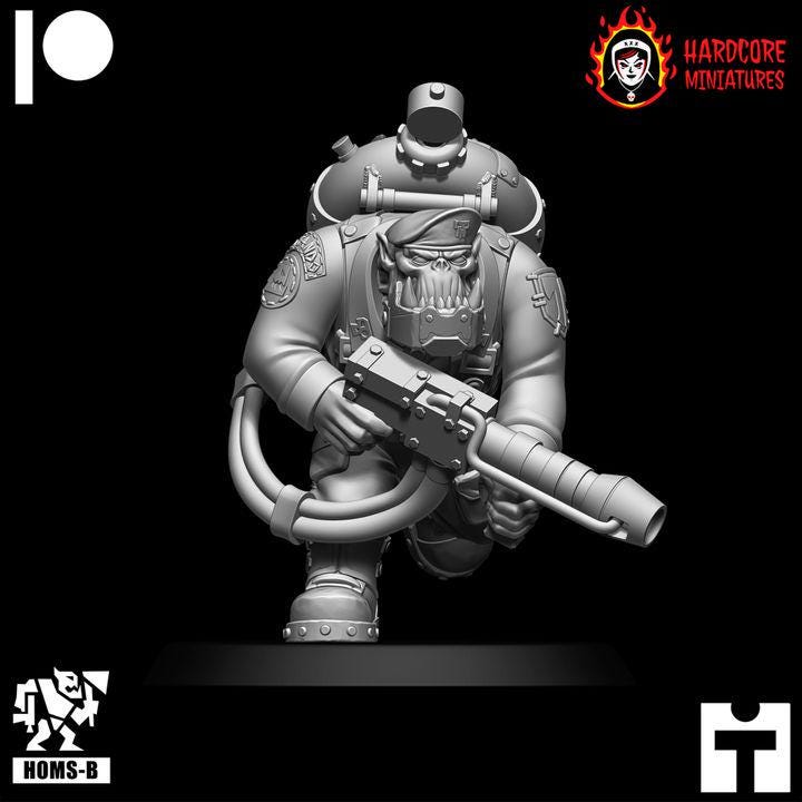 Kommando Orcs Special Weapons With Long Sleeves Arms | Hardcore ...