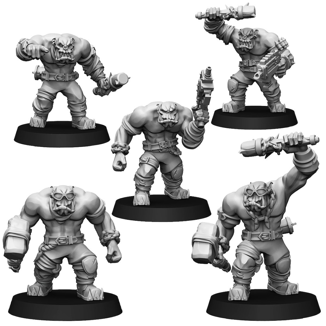 Ork Warboyz Modular Kit | Choppa Boyz - Etsy