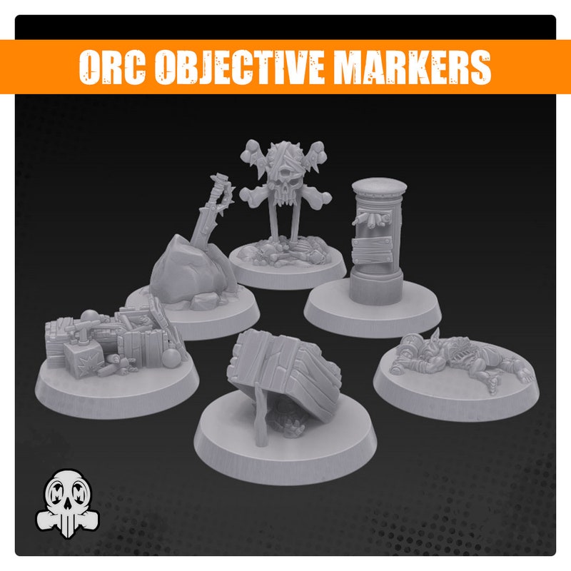 40k Objective Markers - Etsy