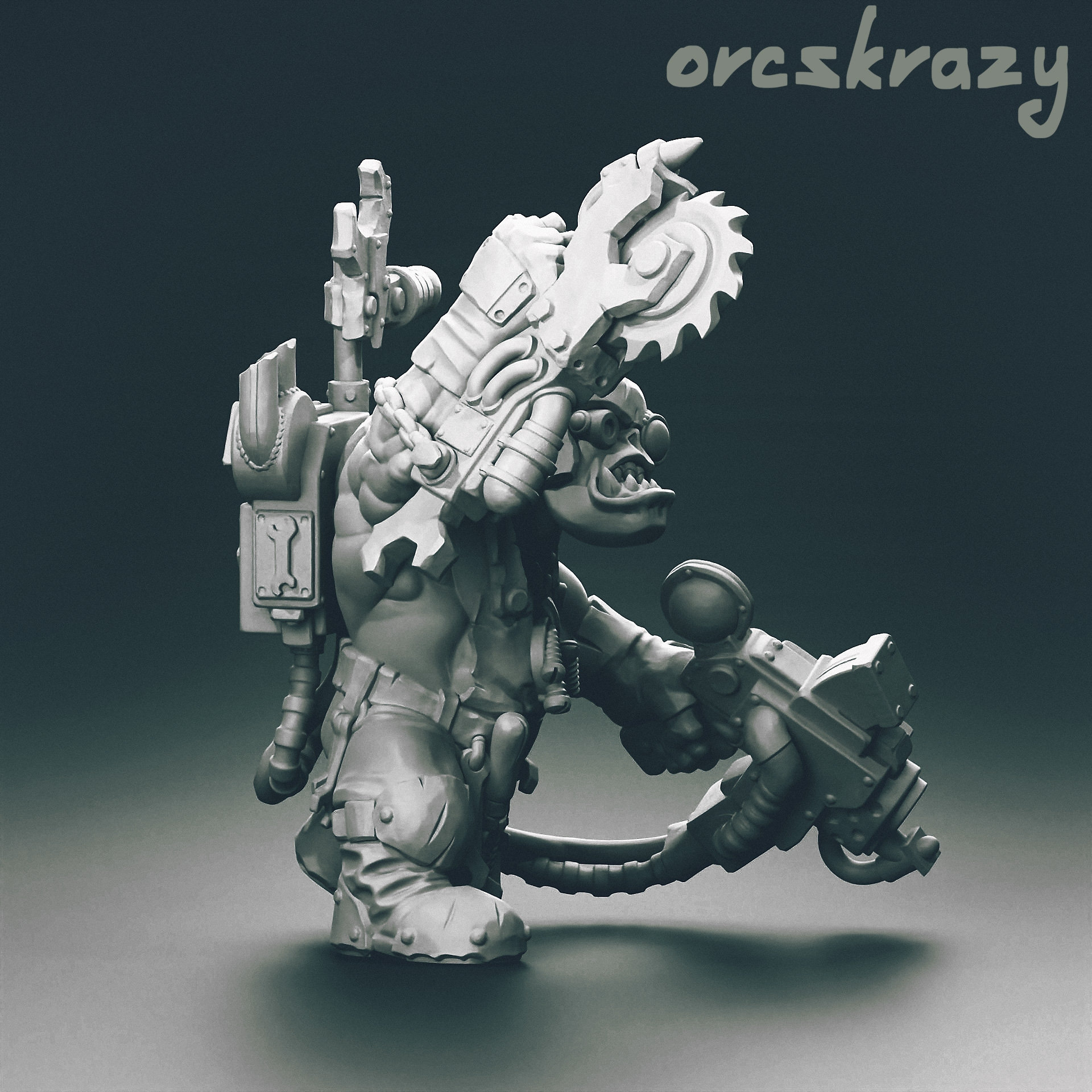 Orcksmith Ork Mekboy orcskrazy - Etsy