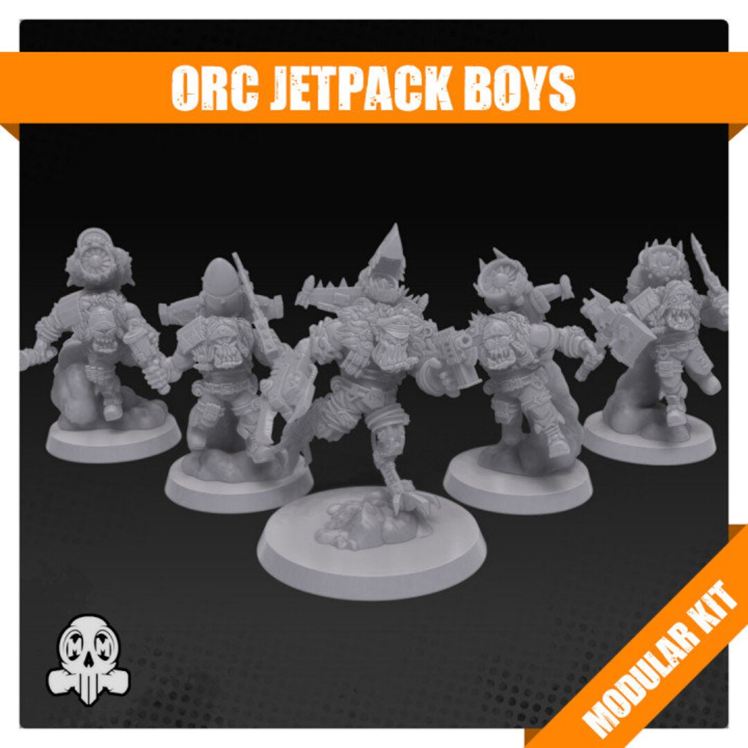 Ork Jetpack Ladz maliciousminis - Etsy