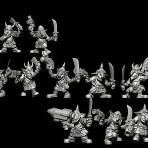 Space Goblins V2 | Modular | @trollet_miniatures - Etsy