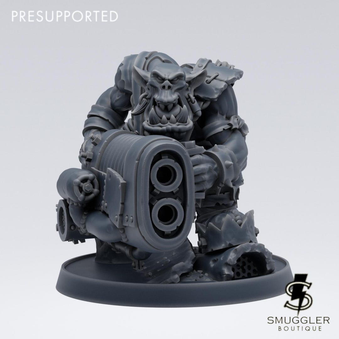 Krugg Da Big Shoota V2 | Orc Loota | Smuggler Boutique - Etsy