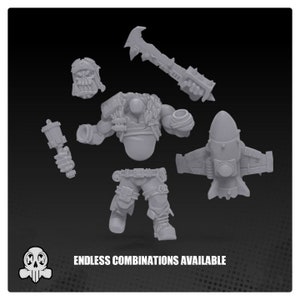 Ork Jetpack Ladz | @maliciousminis - Etsy
