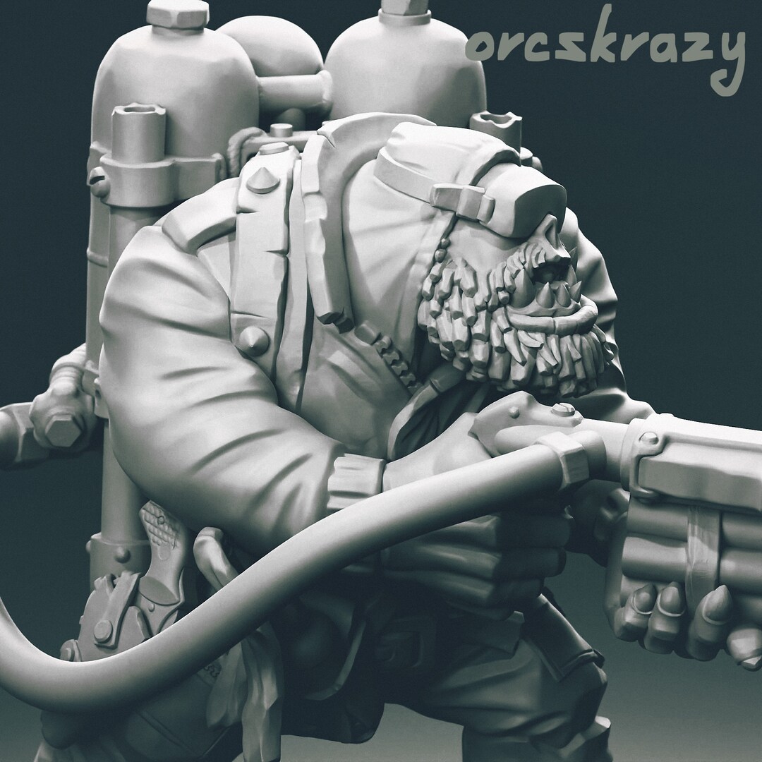Orc Kommando kurt Burna Boy orcskrazy - Etsy