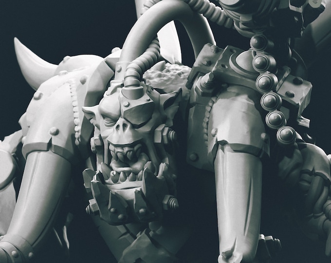 Beast Ork Boss Kibork Boss Orcskrazy - Etsy