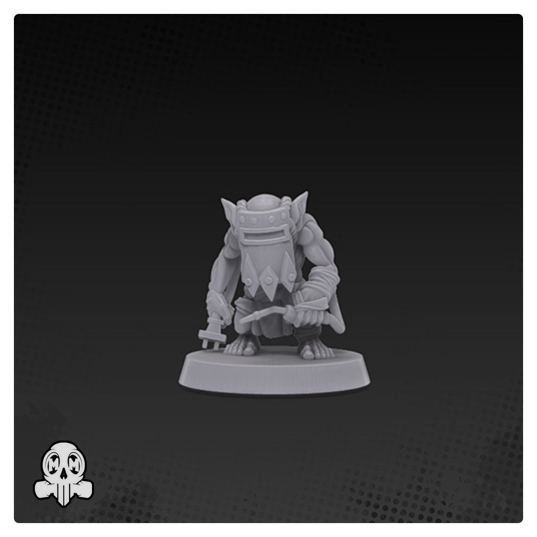 Ork Spanner and Goblin Mekboy - Etsy