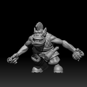 Modular Spaceorks | Multi-pose Ork Builder | @trollet_miniatures - Etsy