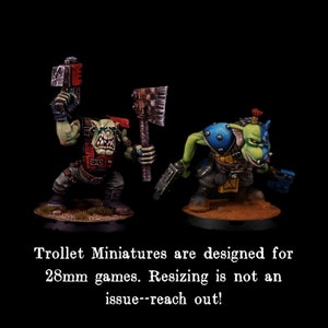 Crazy Boyz | Space Orks | Trollet Miniatures - Etsy