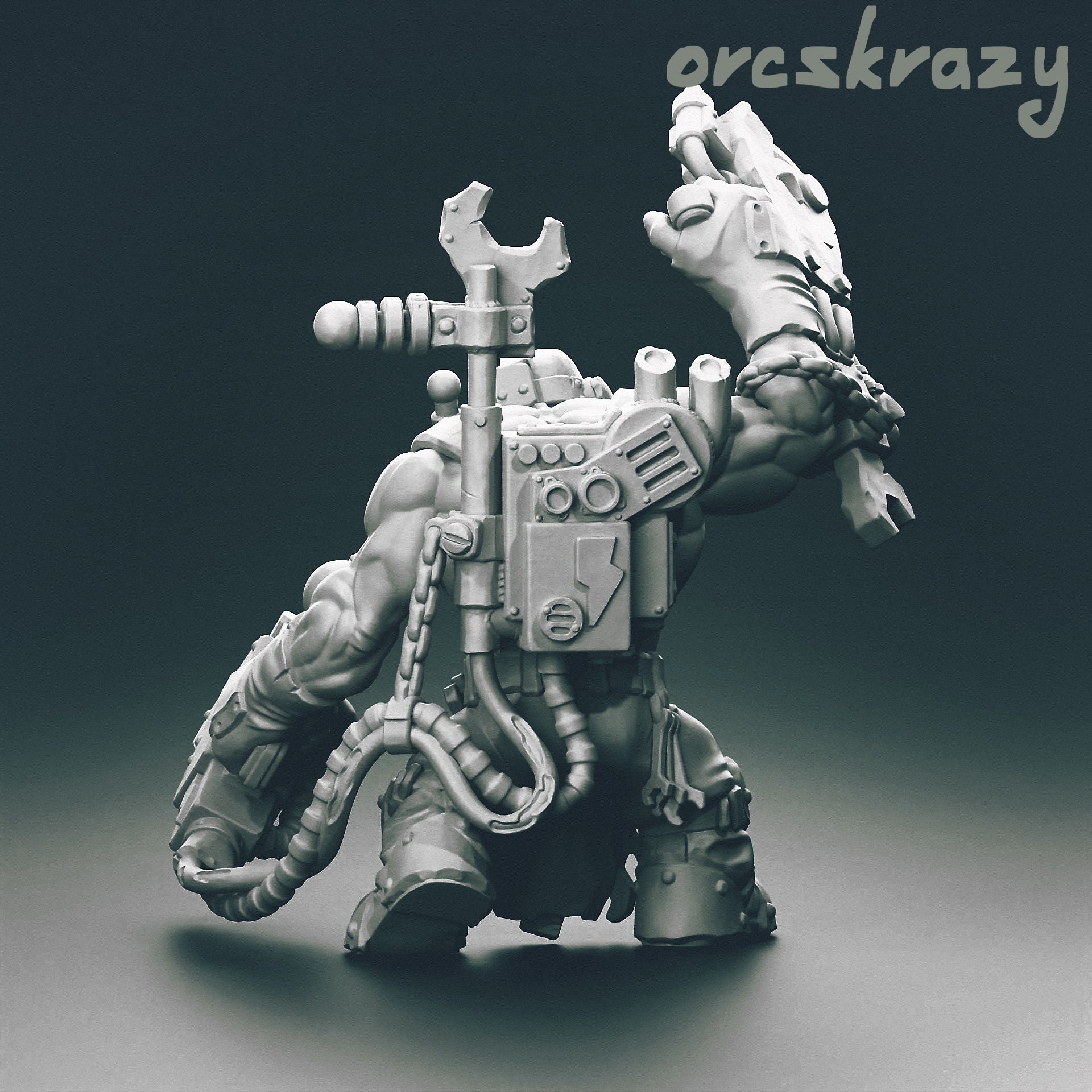 Orcksmith Ork Mekboy orcskrazy - Etsy