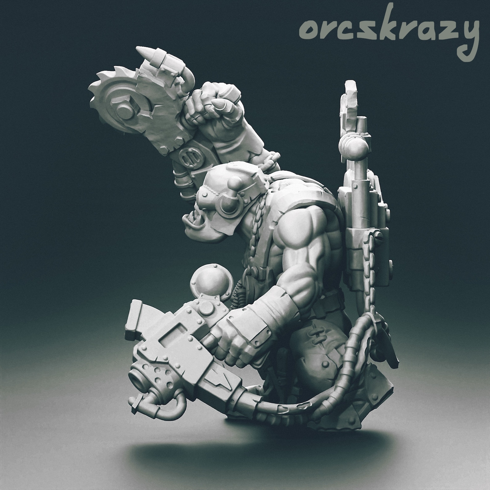 Orcksmith Ork Mekboy orcskrazy - Etsy