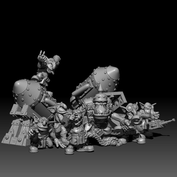 Goblin Crew Miniature - Etsy