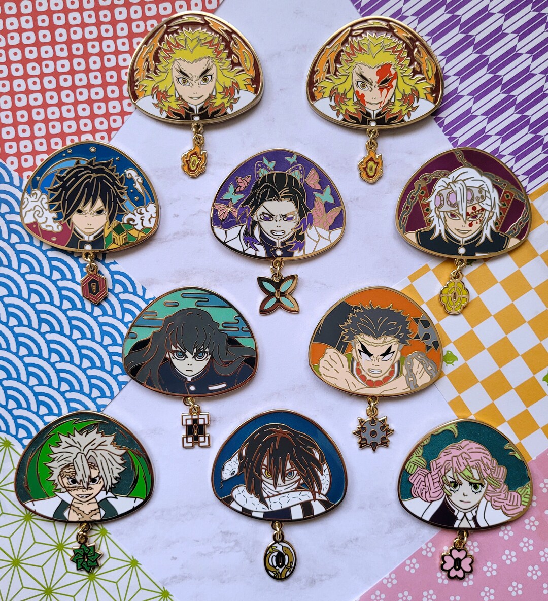 Pillars Charm Series - Etsy