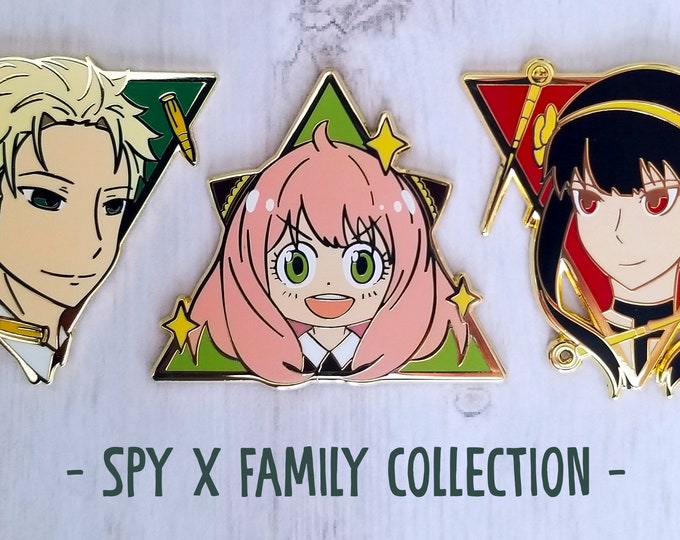 Anya Enamel Pin - Etsy