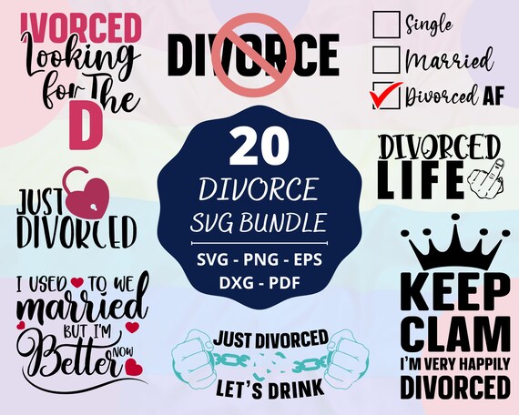 Home Décor Printable 'Free At Last Welcome To My Divorce Party' Sign ...