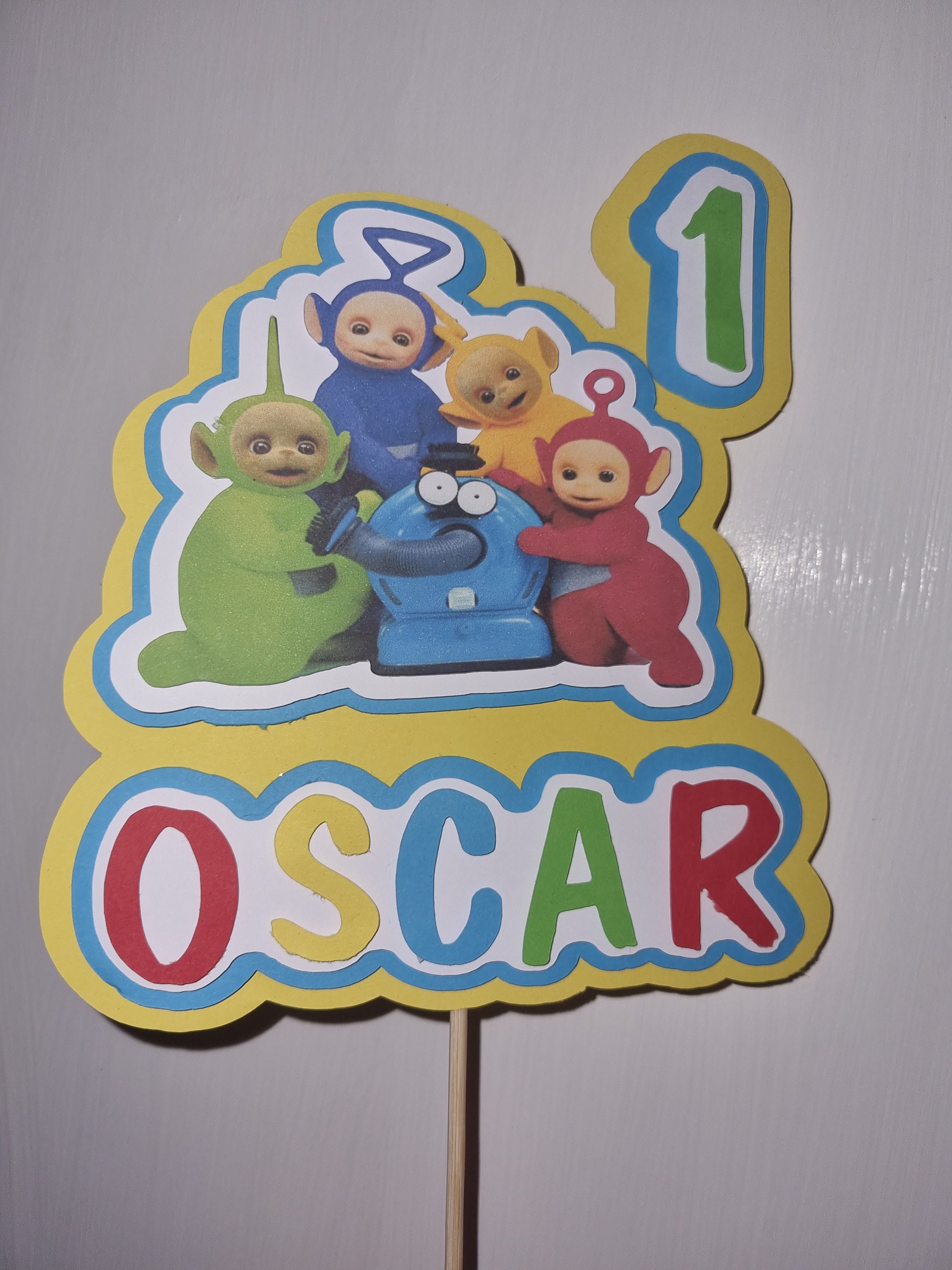 Teletubbies 3d Cake Topper Personalised Cake Topper Any Cake Topper - Etsy