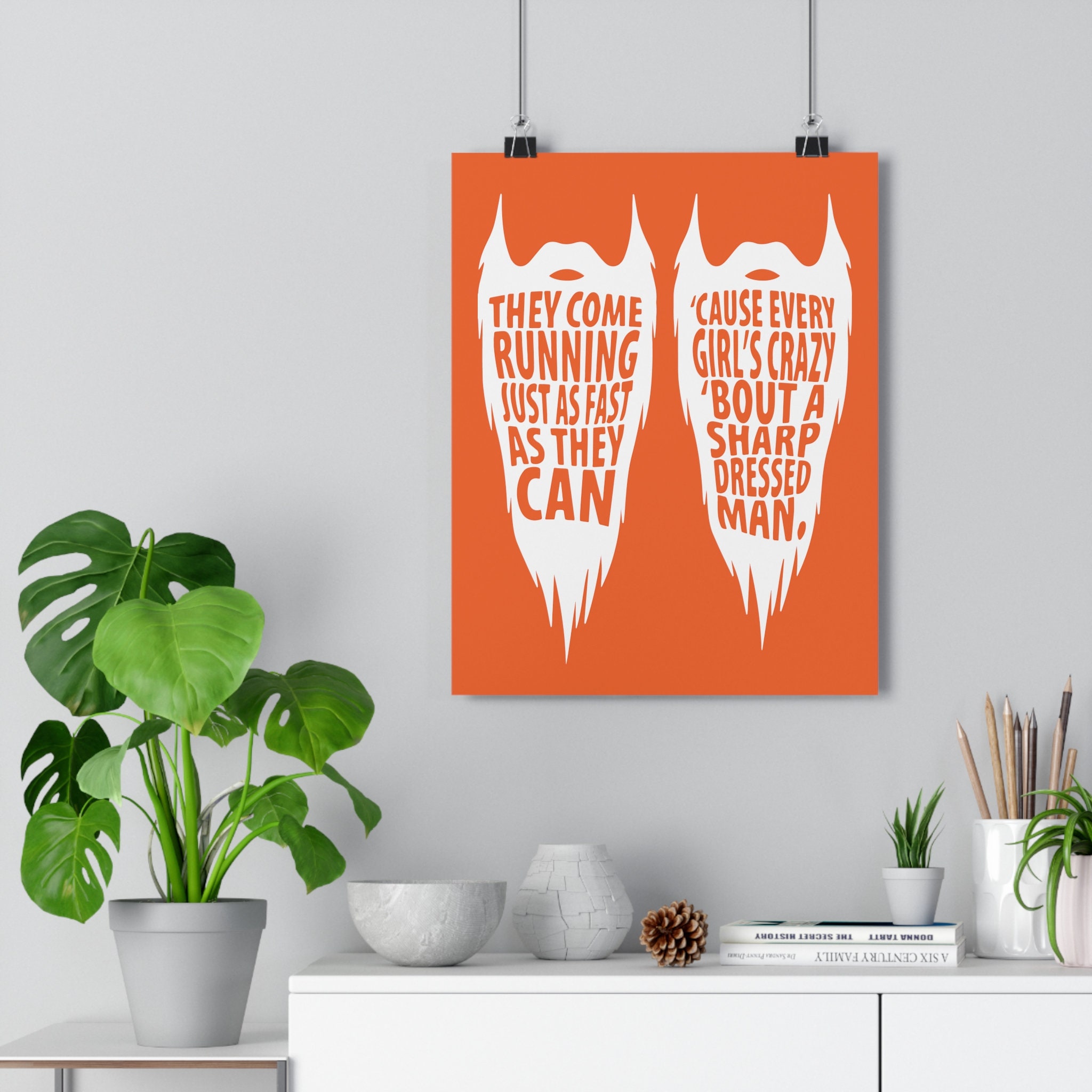 ZZ Top Inspired Poster Print - Etsy