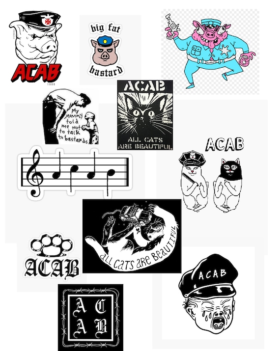 ACAB SVG Bundle 17 Svg Cut Files - Etsy
