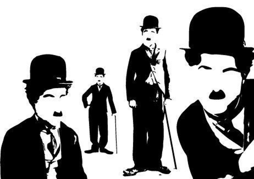 Charlie Chaplin Svg Cricut Cut File - Etsy