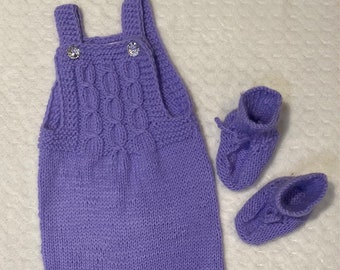 Purple Overalls - Etsy