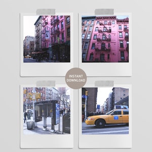 Printable Aesthetic Polaroids Polaroid Decor Journaling | Etsy