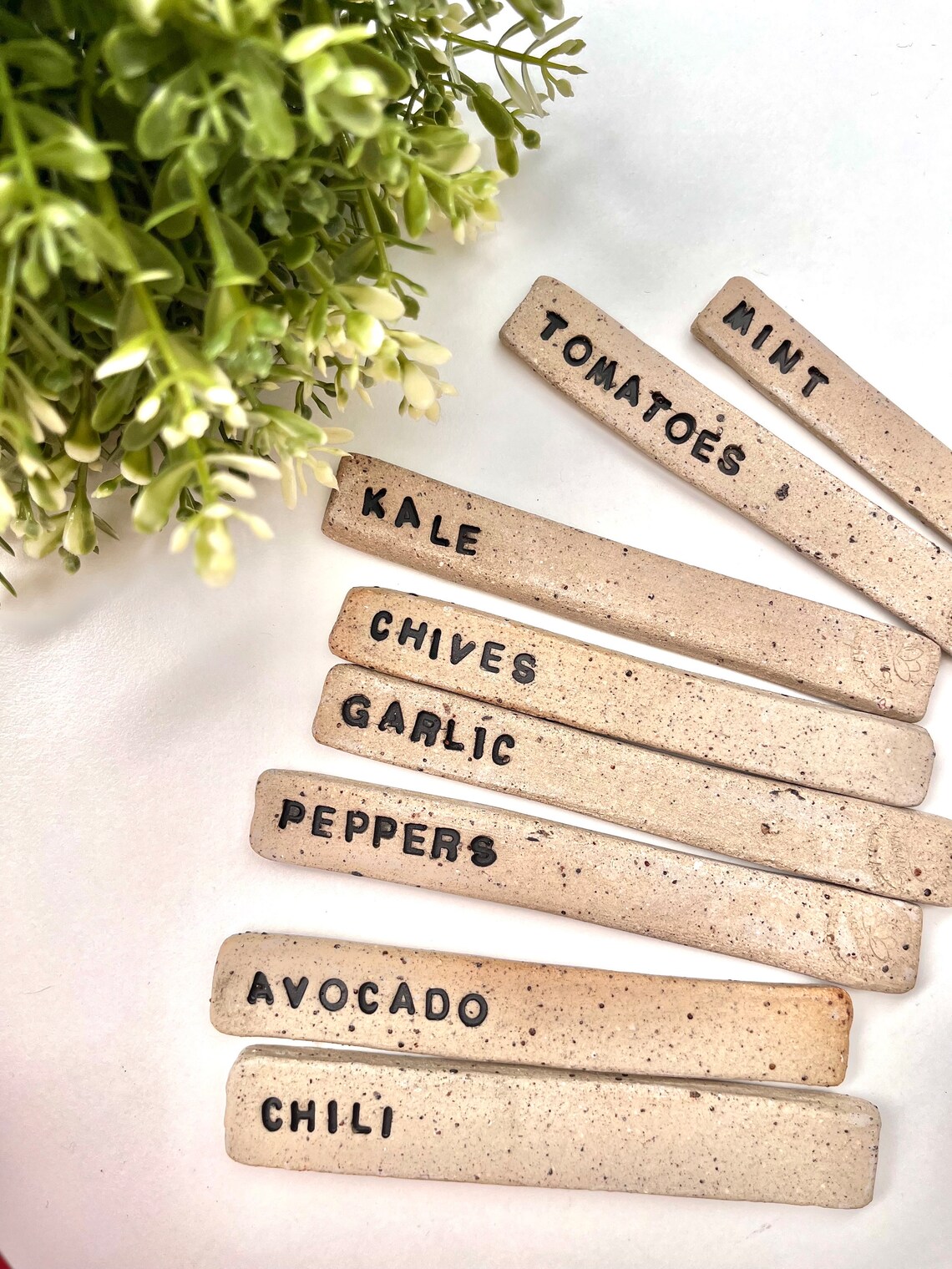 Herb Sticks - Vegetable Stake, Plant Markers - Etsy
